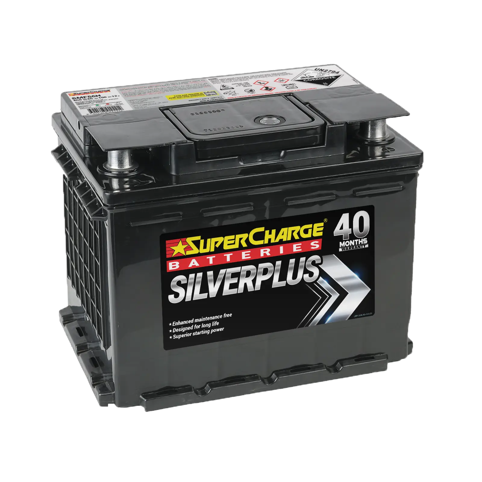 SMF55H – SilverPlus Battery | Supercharge Batteries