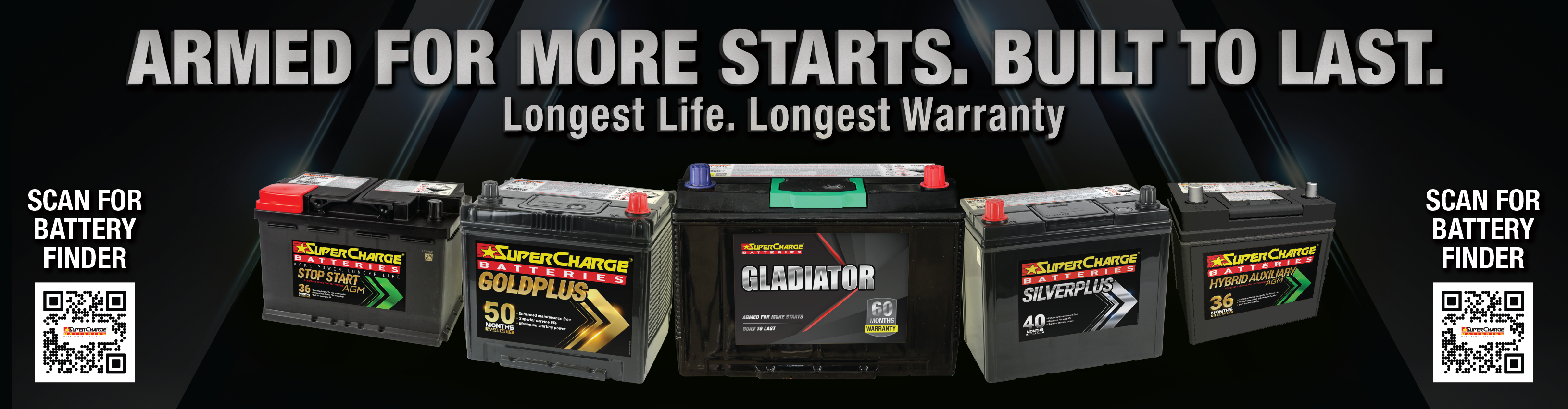 SuperCharge Long Life Battery Series - Best Car Battery Brand Of 2024